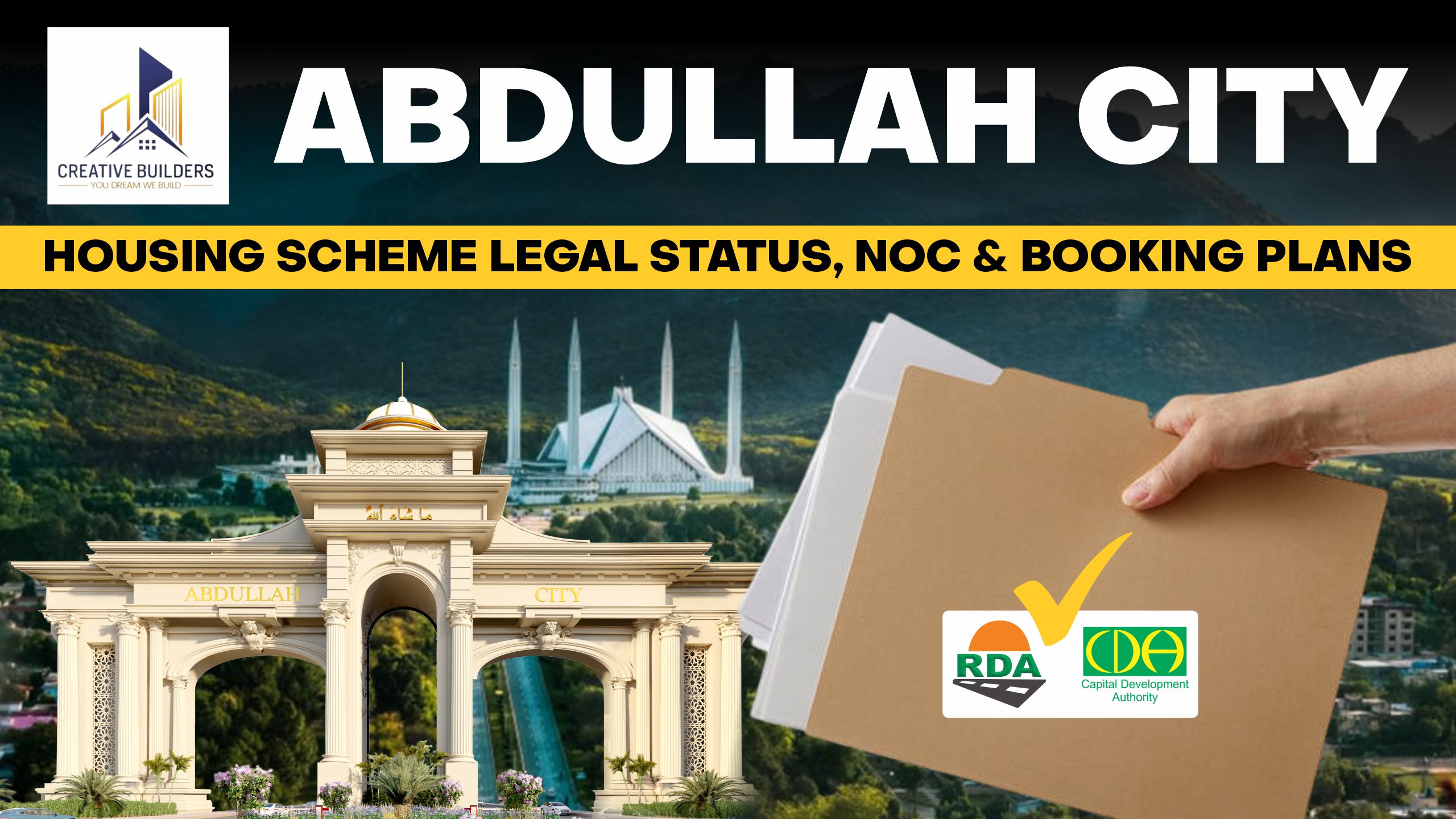 Abdullah City Islamabad Housing Scheme Legal Status, NOC & Booking Plans.