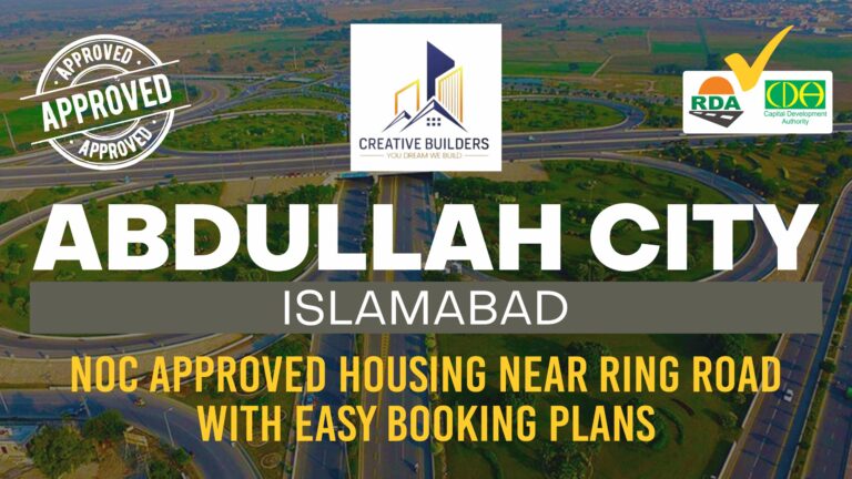 Abdullah City NOC Approved Housing Near Ring Road with Booking Plans.